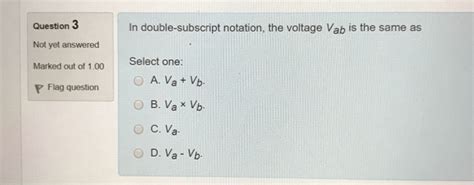 Solved Question 3 Not Yet Answered Marked Out Of 100 P Flag
