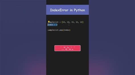 Avoiding Index Error In Python Interview Question Python