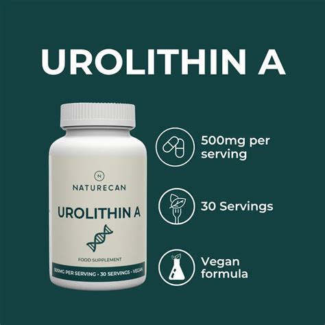 Urolithin A Supplement Vegan Cellular Energy And Longevity Naturecan