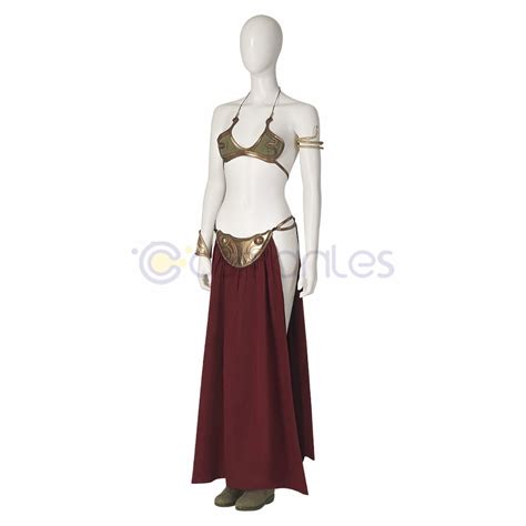 Star Wars 6 Cosplay Costumes Princess Leia Bikini Suit
