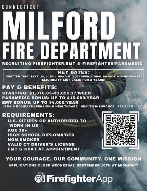 Bridgeport Fire Department Ct Entry Level