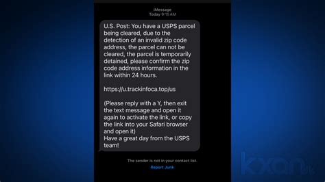 Usps Warns Of Fraudulent Text Messages About Unclaimed Packages