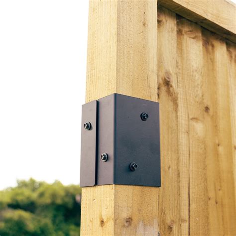 Fence Post Extender Bracket Pair Of Brackets 4 Sizes Available