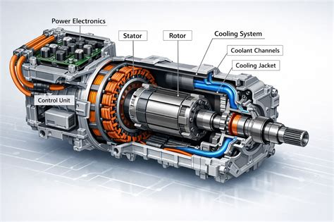 How Electric Vehicle Ev Motors Work