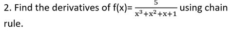 Solved Multivariable Function Chain Rule For Multivariable