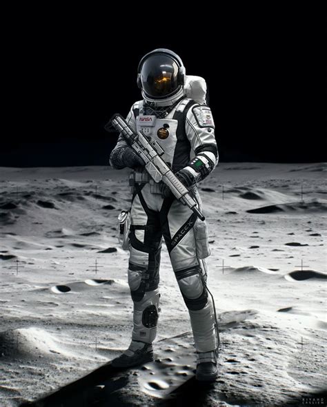 Astronaut Enforcer Riyahd Cassiem Sci Fi Armor Sci Fi Characters