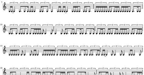 Rhythms Volume 7 Sextuplets Muse Eek