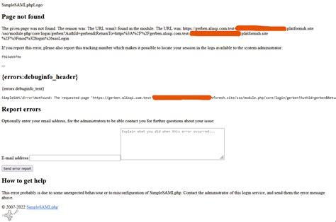 2 0 rc1 login page not found · issue 1682 · simplesamlphp simplesamlphp · github