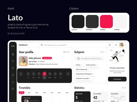 Lms Dashboard Ui Design