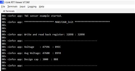 Read A Register Of Max17260 Using Twi Nordic Qanda Nordic Devzone
