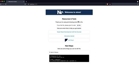 Next Js Development Within Nx Workspace