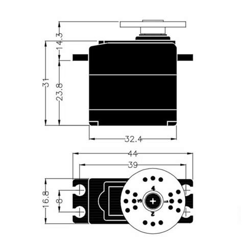 Hitec Hs 225bb Mighty Mini Servo Mr Mpx Hobbies