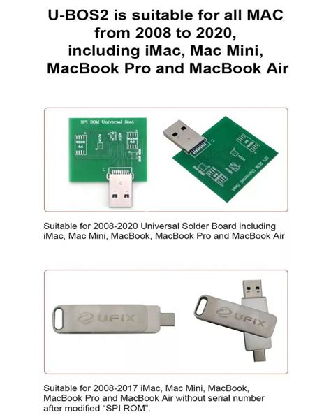 Ufix U Bos2 Data Assistant Macbook Uefi And Bios Database Read Write R
