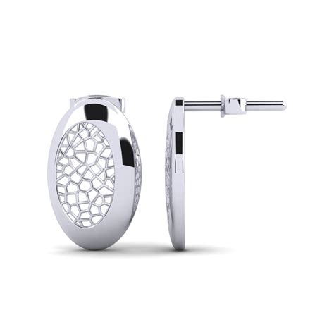 Buy 14ct White Gold Glamira Earring Irmat Glamira Nz