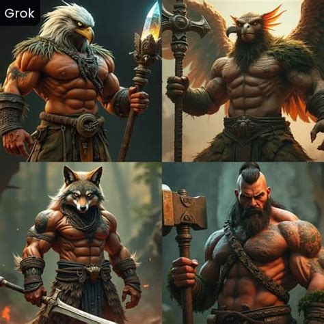 Generating Stylized Game Characters Grok Prompt