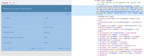 ZingGrid Web Component API Docs ZingGrid