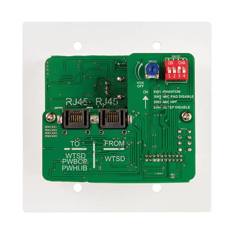 Atlasied 3x1 Mic Line Aux Bluetooth Wall Plate Analog Mixer Wtsd