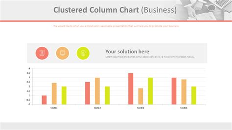 Clustered Column Chart Business