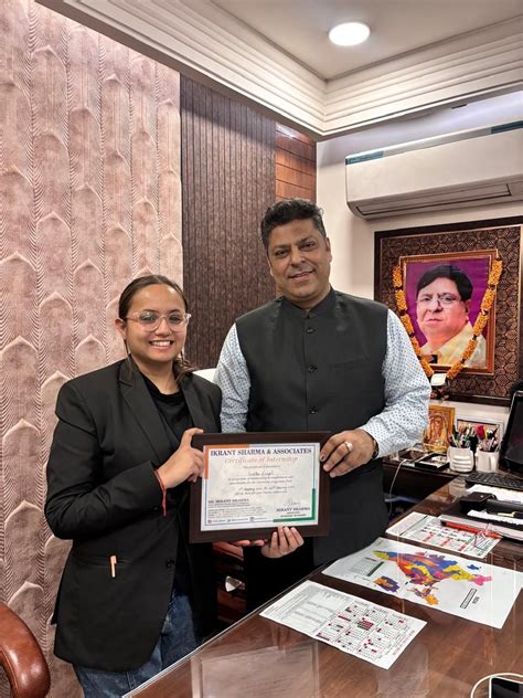 Ikrantsharmaandassociates Newbeginnings Internshipsuccess