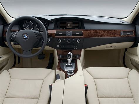 2008 Bmw 5 Series Beige Leather Interior