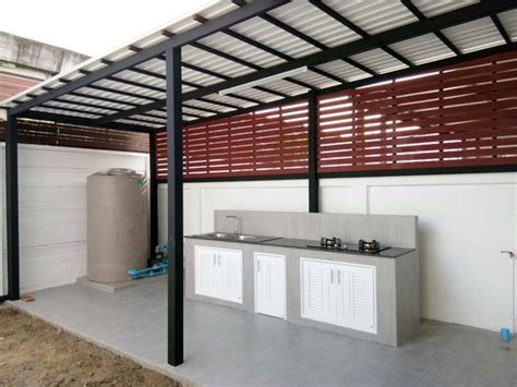 รวม 49 ไอเดีย “ครัวนอกบ้าน” โปร่งไล่กลิ่น ต่อเติมได้จากพื้นที่ว่าง