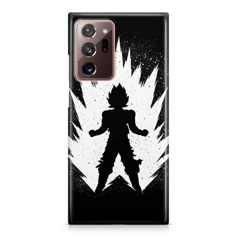 Goku Super Saiyan Black White Galaxy Note 20 Ultra Case Goku Super
