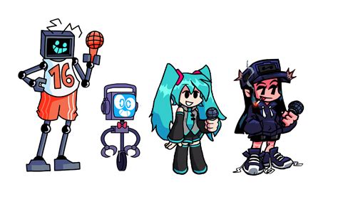 How Would An Fnf Mod With These 4 Robots Go R Fridaynightfunkin