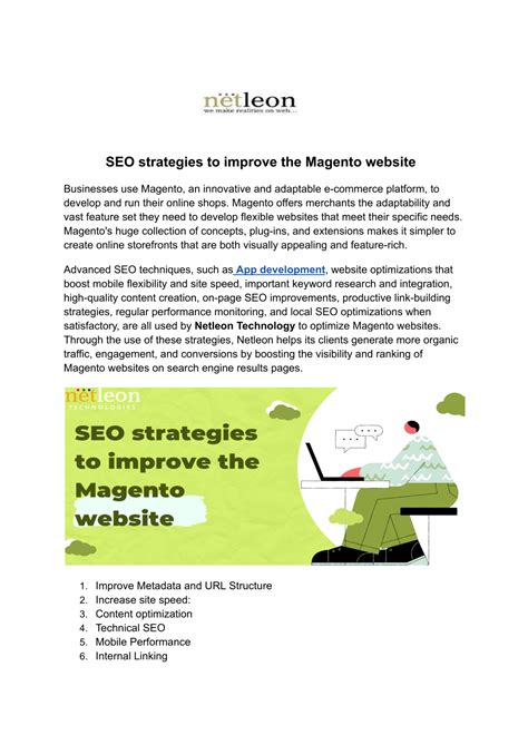 Ppt Seo Strategies To Improve The Magento Website Powerpoint Presentation Id 13150516