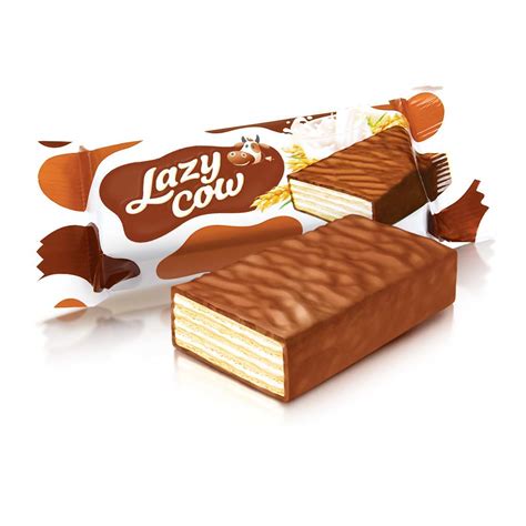 Buy Roshenwafer Candy Lazy Cow With Milk Cream Filling Kosher