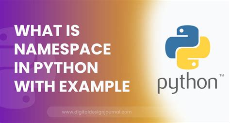 Namespace Python