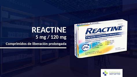 Reactine Comprimidos Opiniones 🌼 Para Que Sirve Reactine 💚 Farmacia