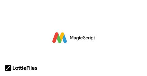 Magicscript Logo By Robert Ho T K Lottiefiles