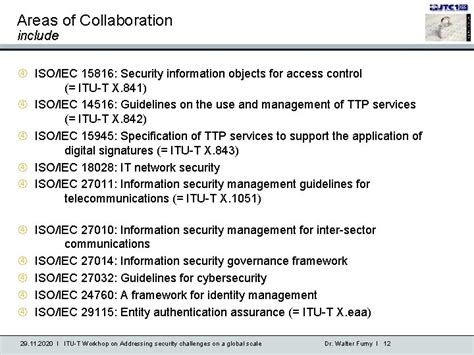 ISOIEC JTC 1SC 27 IT Security Techniques Dr