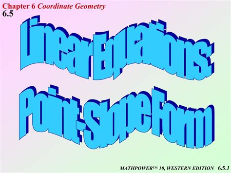 PPT Linear Equations Point Slope Form PowerPoint Presentation Free Download ID 4070518