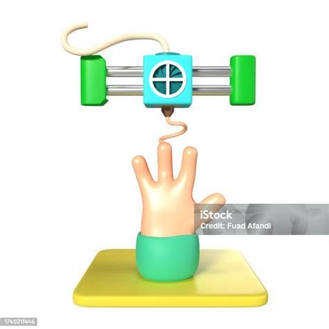 인쇄 손 3d 일러스트 아이콘 3d 프린팅 필라멘트에 대한 스톡 사진 및 기타 이미지 3d 프린팅 필라멘트 3차원 인쇄 3차원 형태 Istock