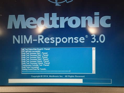 Used Medtronic Nim Response 30 Ref 8253001 Nerve Monitoring System Nerve Monitoring System