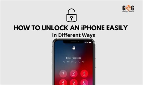 How To Unlock An IPhone Easily In Different Ways Gadget And Gear