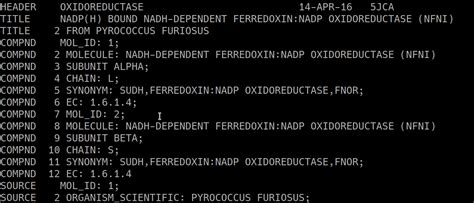 Working With Pdb Files Cheat Sheets For Computational Biochemistry