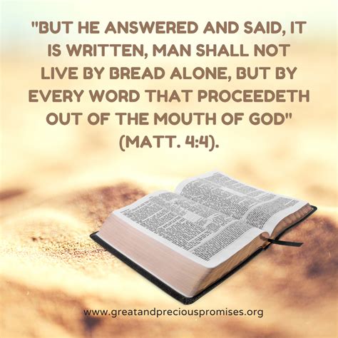 Daily Bread Scriptures To Meditate Upon