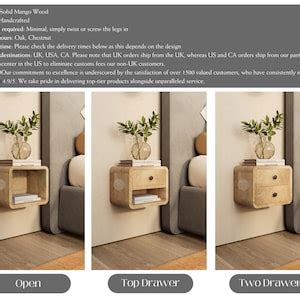 Mini Floating Shelf Cube Floating Bedside Table Curved Square Floating Shelf Modern Wall Mounted