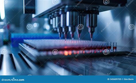 Genetic Dna Machine Stock Illustration 307661458