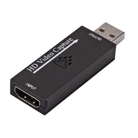 Longhanmao Hdmi Splitter Hdmi Adapter To Usb Video Capture Card P Hd Recorder Game
