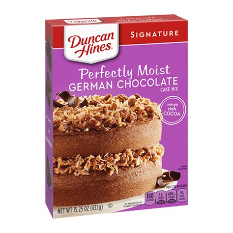 Duncan Hines German Chocolate Frosting Duncan Hines Cake Mix Signature