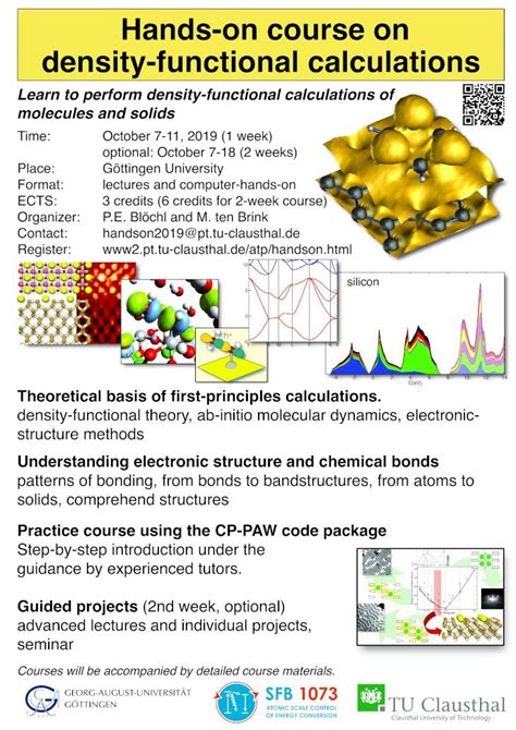 Pdf Hands On Course On Density Functional Calculationsdensity