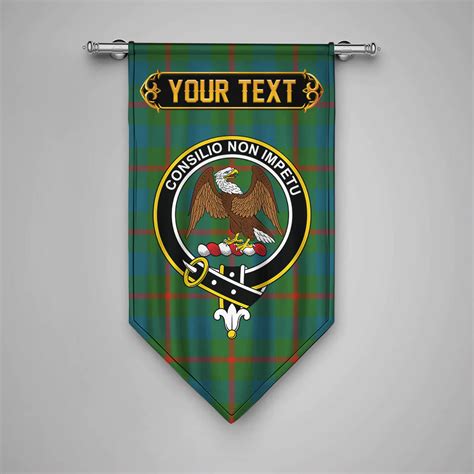 Agnew Macagnew Ancient Clan Badge Tartan Gonfalon Personalize