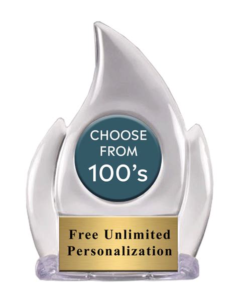 Clear Flame Insert Award
