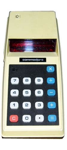 Las Calculadoras De Commodore Commodore Spain