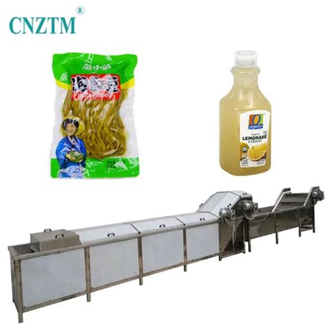 Continuous Pasteurizer Sterilization Machinery Pasteurizing Machine