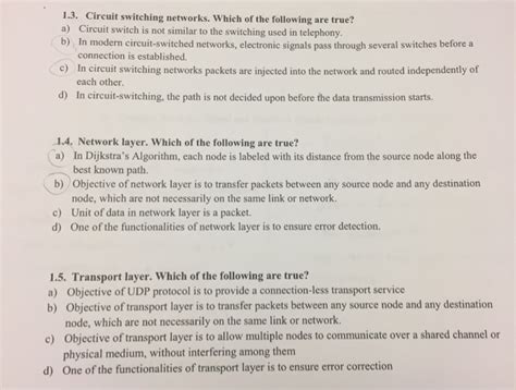Solved 11 In An Ethernet Network Which Of The Following