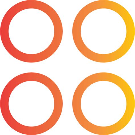 Menu Generic Gradient Icon